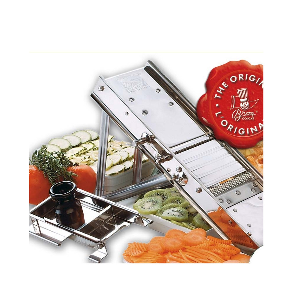Mandoline professionnelle inox Bron Coucke Louis Tellier