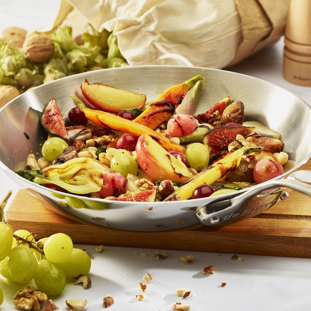 Set batterie DE BUYER Affinity de 2 poêles 24 et 28cm